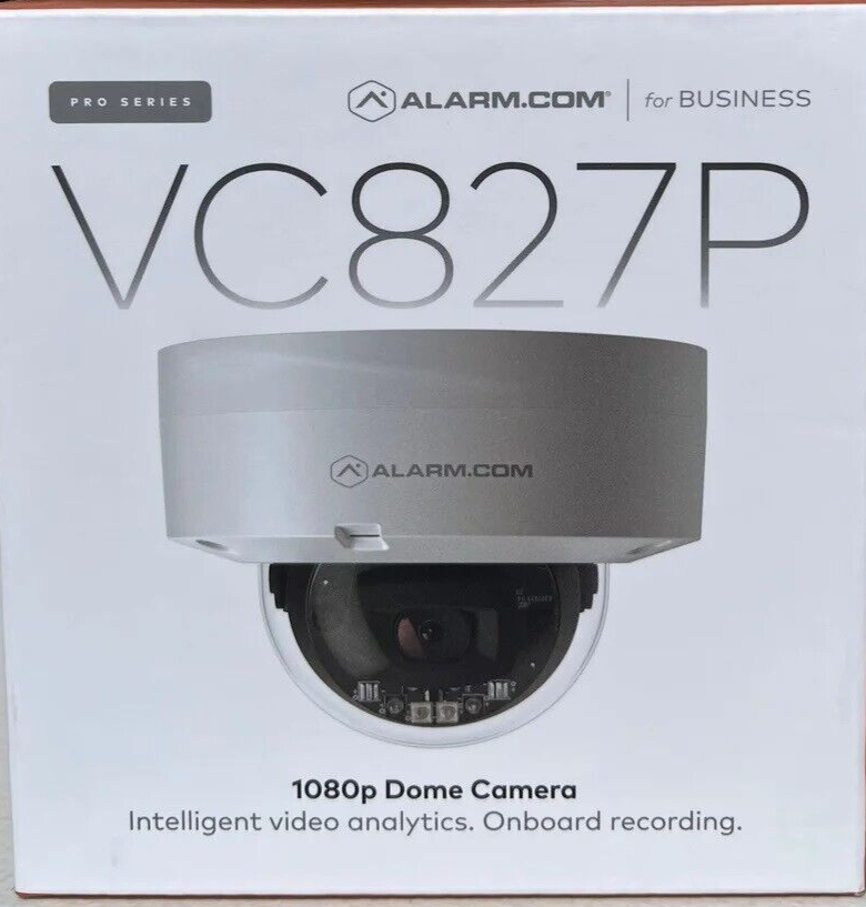 Alarm.com ADC-VC827P Pro Series 2MP Dome Camera (New in Box) | eBay