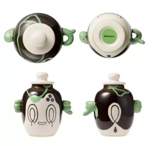 Pokemon Cafe Sinistcha Tea Rice Bowl & Poltchageist Tea Seasoning ...