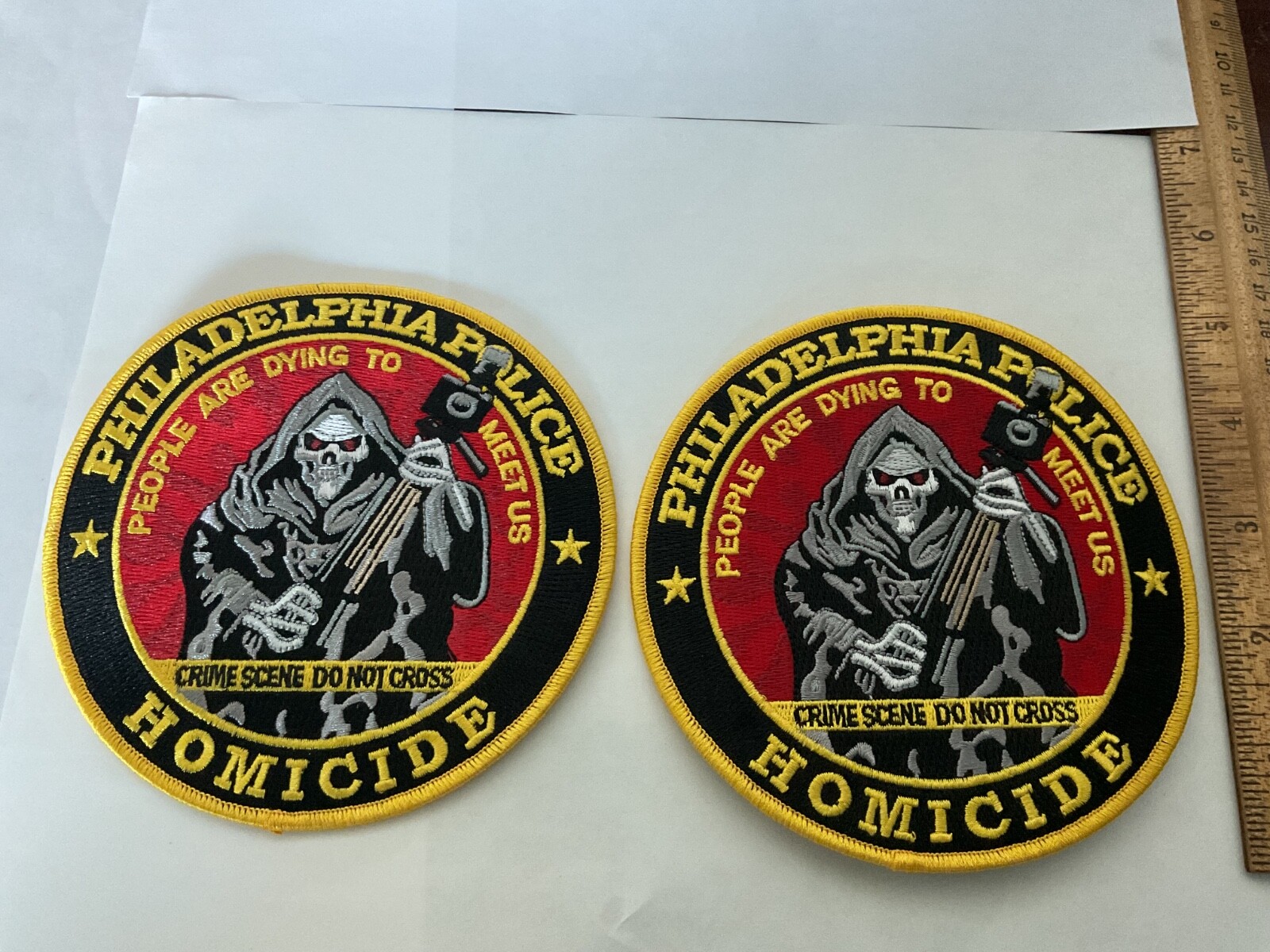 Philadelphia Police Homicide collectable Patch set full-size and new | eBay