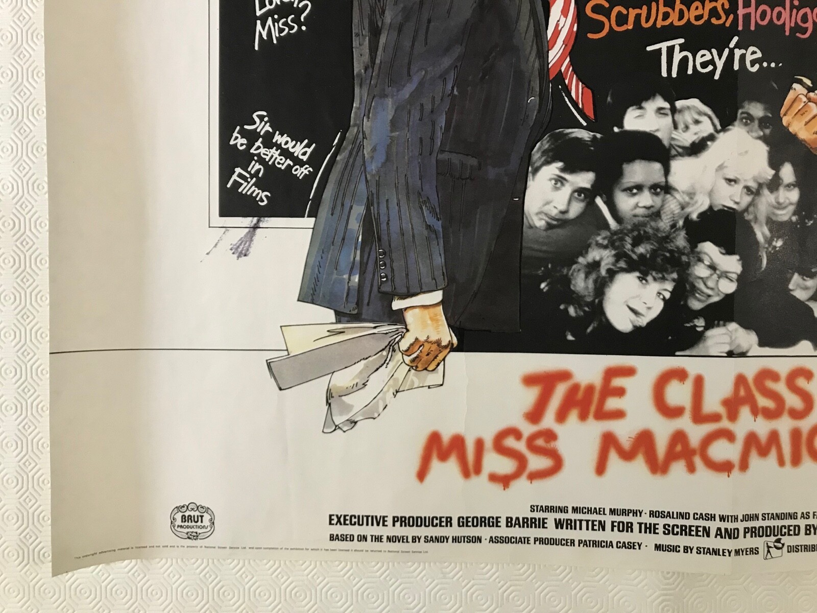 The Class of Miss MacMichael 1978 Original Quad Poster Vic Fair Art ...