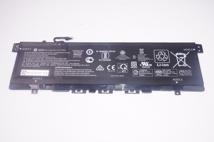 L08496-855 HP 53wh 15.4v 3454 mAh Battery 13m-ag0001dx for sale online ...