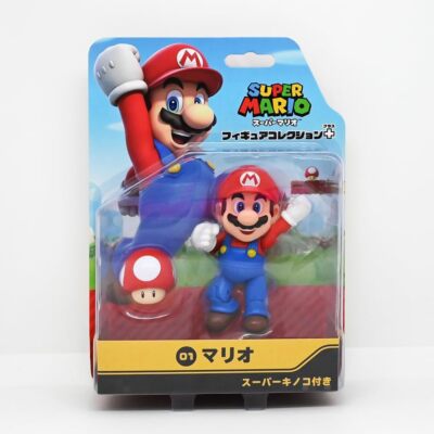 FCP-001 Super Mario Figure Collection Plus Mario with Super Mushroom ...
