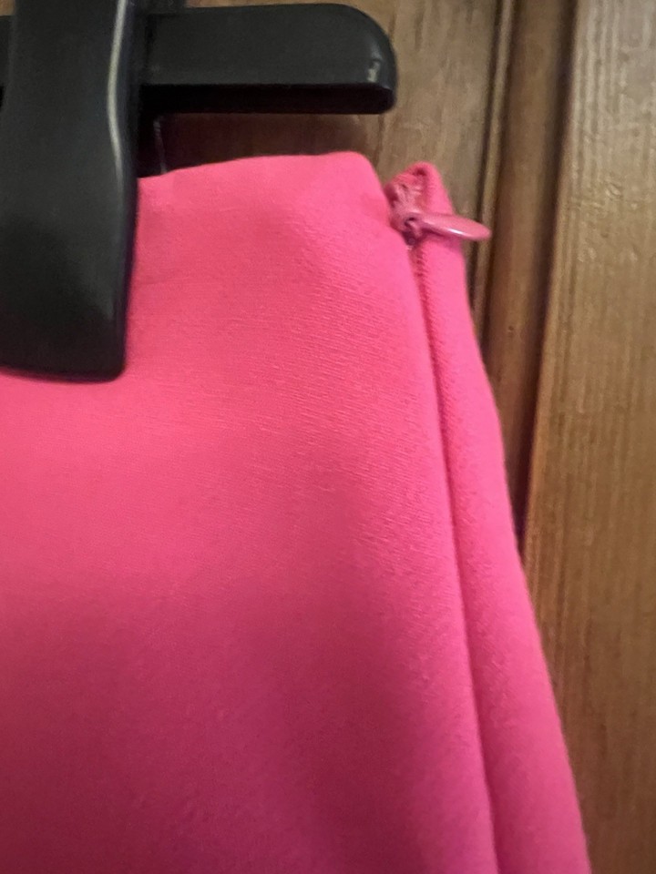 Zara Women's Shorts Size Medium Side Zip Fuchsia Pink Skort Summer ...