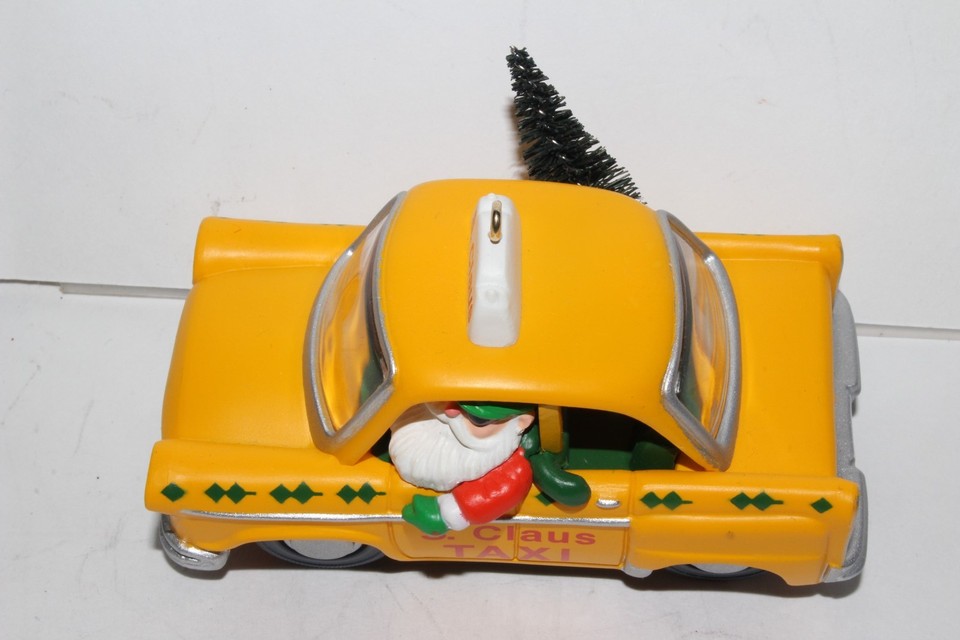 1990 Hallmark Santa Claus Taxi with Box | eBay