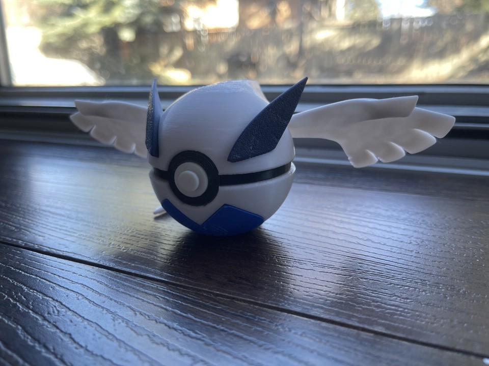 Lugia Ball | 3D Printed | Specialty Pokeball Collection | eBay