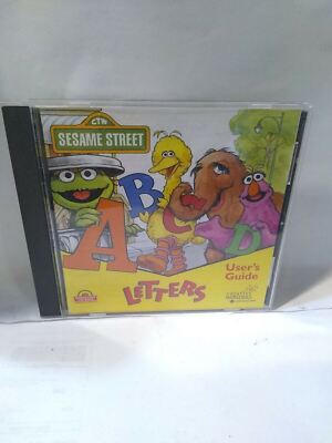 Sesame Street Letters Educational PC Computer game early learning ...