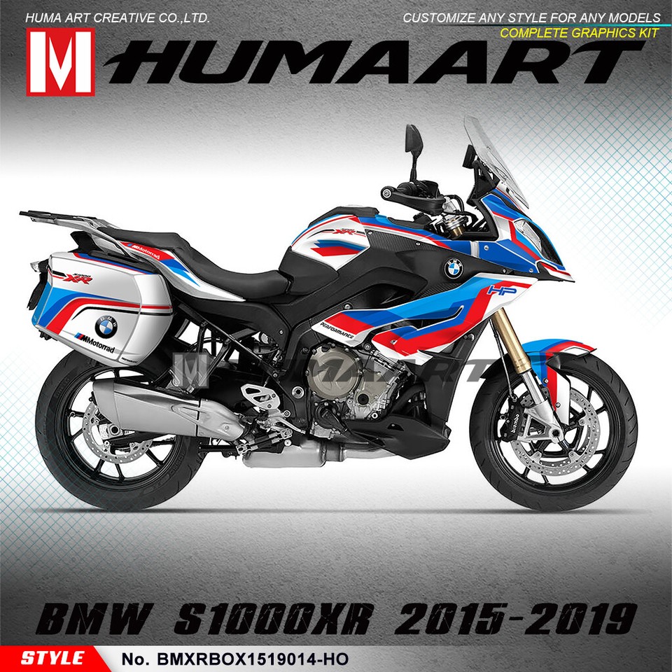 Full Graphics Wrap Motorrad Decal Kit for BMW S1000XR 2015 2016 2017 ...