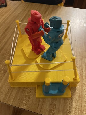 Mattel Games Rockem Sockem Robots Boxing Game - Retro Classic! 2001 | eBay