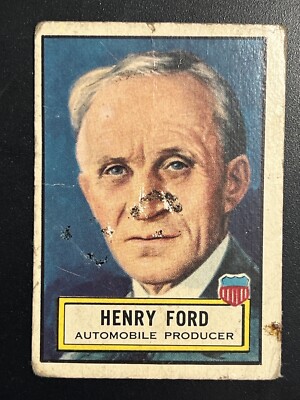 1952 TOPPS LOOK 'N SEE: HENRY FORD -Card # 31 | eBay