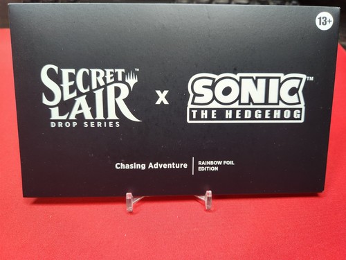 MTG Secret Lair x Sonic the Hedgehog Superdrop: Chasing Adventure ...