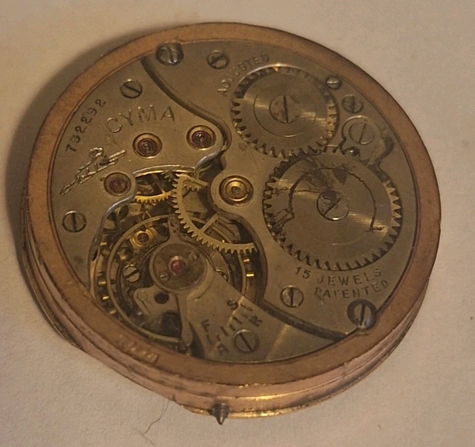 Vintage Cyma Mechanical Watch Movement (Balance Is Okay) | eBay
