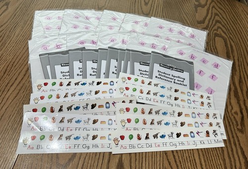 SAXON PHONICS & SPELLING / 10 STUDENT DICTIONARIES LETTERS HANDWRITING ...