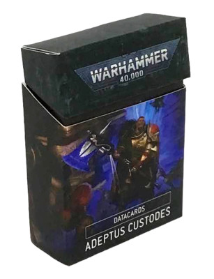 Warhammer 40K Adeptus Custodes Datacards Box Stratagems Martial Ka'tahs ...