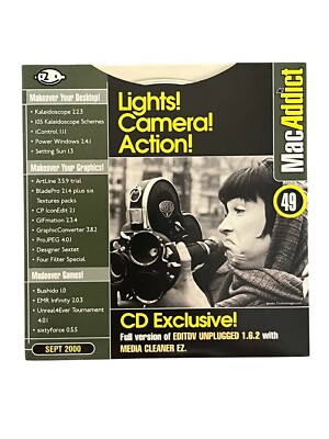 MacAddict CD-ROM The Disc September 2000 #49 | eBay