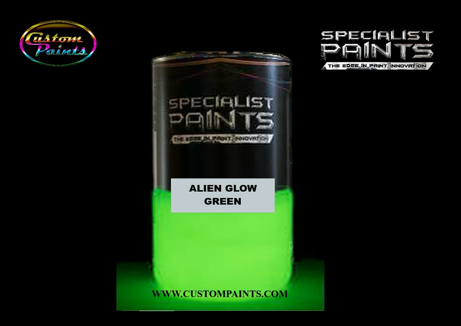 Pint of Alien Glow - Green - Glow in Dark Paint, Motorcycle, Automotive ...