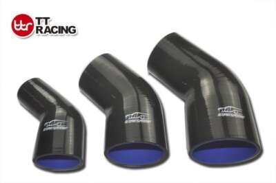4PLY Silicone 45 Degree Reducer intercooler Joiner Radiator Turbo Hose ...