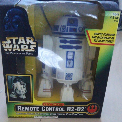Disney STAR WARS R2D2 Kenner ELECTRONIC REMOTE CONTROL R2-D2 R/C STAR ...