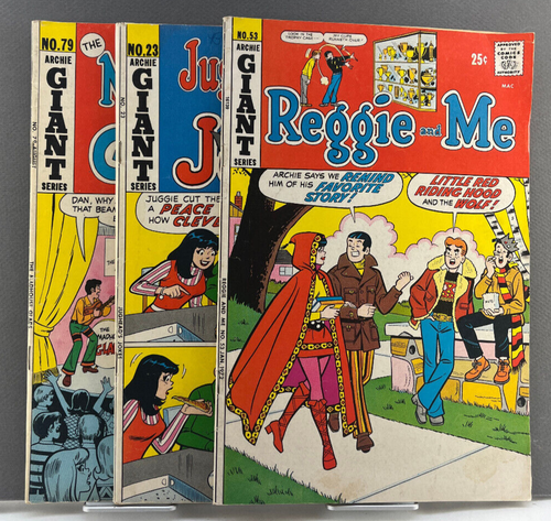 Archie Comics 3 Giant Sizes Issues Reggie & Me, Jughead Jokes, Madhouse Glads | eBay