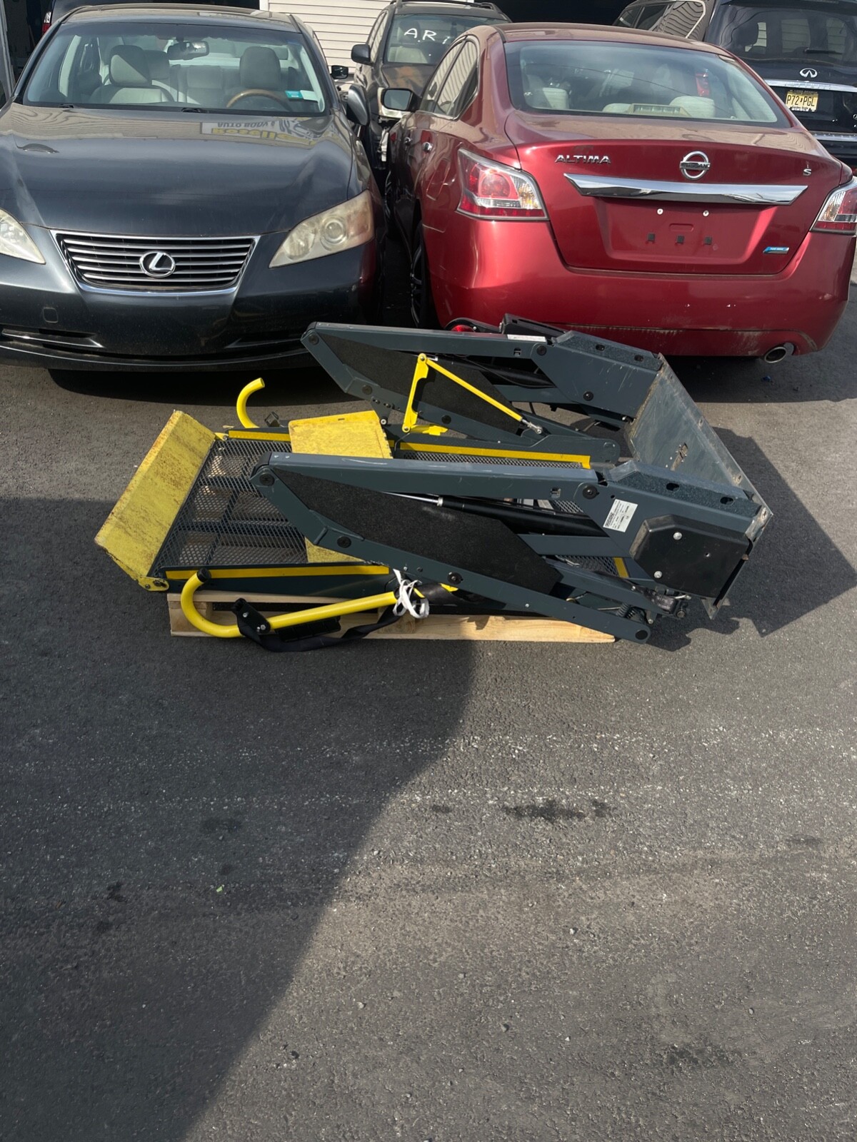 Ricon S5505 Bus Hydraulic Handicap Wheelchair Platform Lift Ramp | eBay