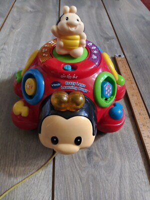 Vtech Crazy Legs Learning Bugs Ladybug Interactive Pull Toy Musical ...