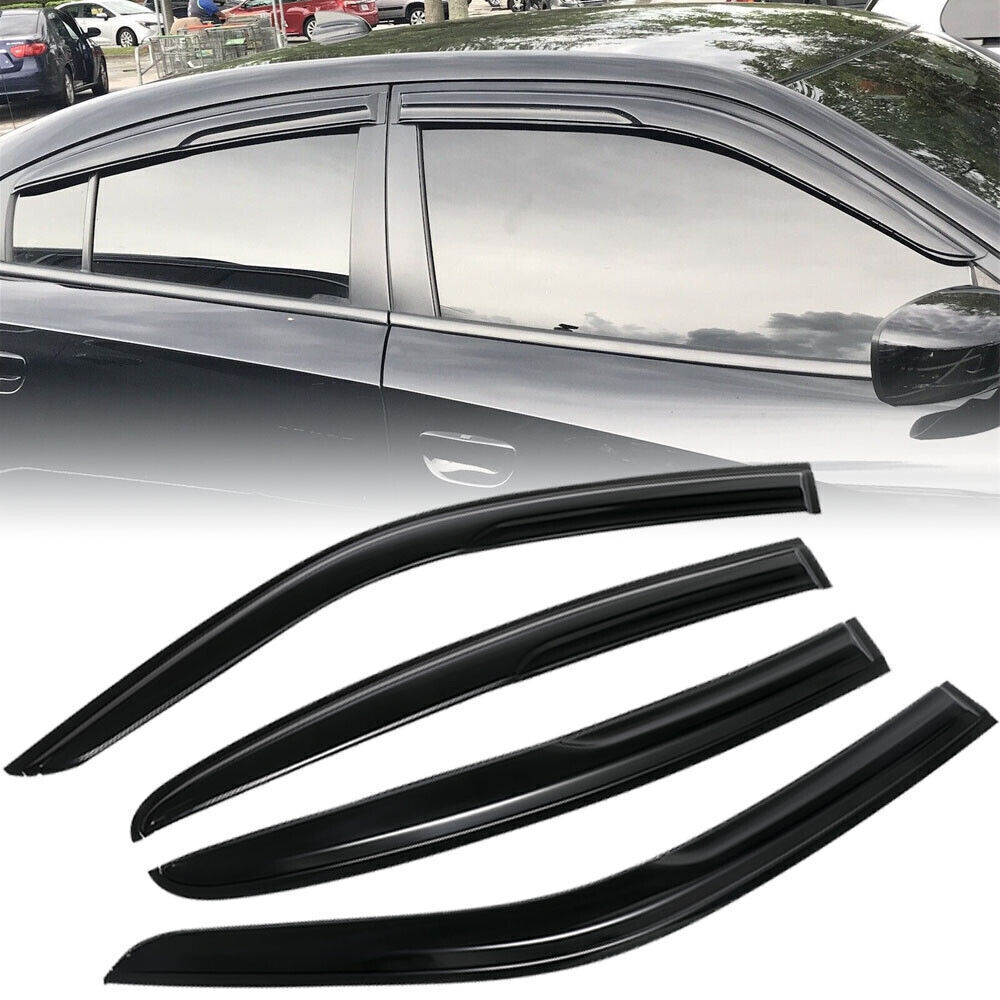 For 2011-2022 Dodge Charger Window Visors Vent Shade Rain Guards Wind ...