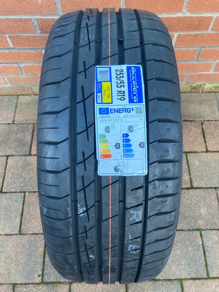 2 x 255/55R19 111V XL ACCELERA SUV 4X4 EXTRA LOAD TYRES 255 55 19 ...