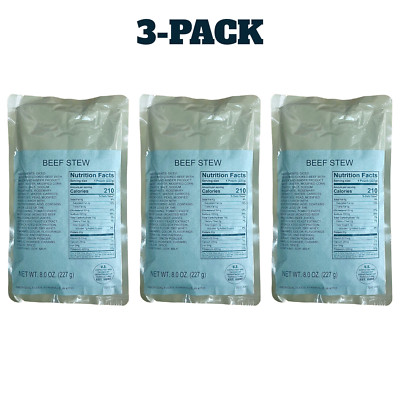 MRE Entree - Beef Stew, Authentic Military Surplus, 2026 First ...