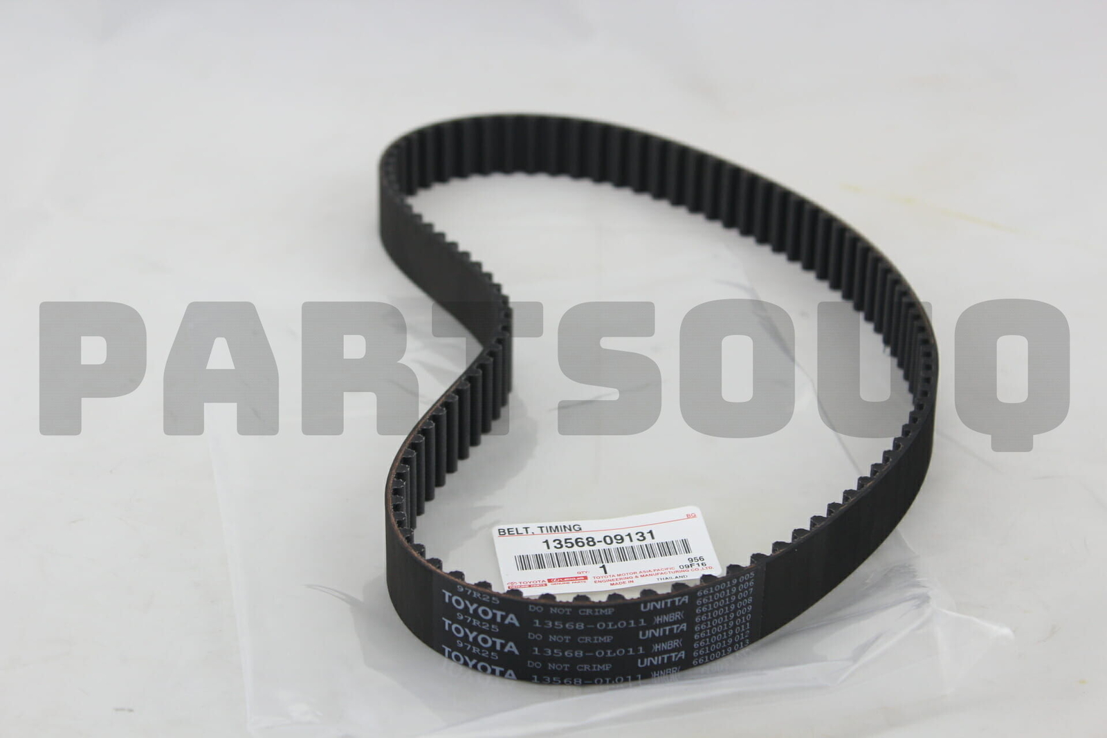 1356809131 Genuine Toyota BELT, TIMING 13568-09131 | eBay