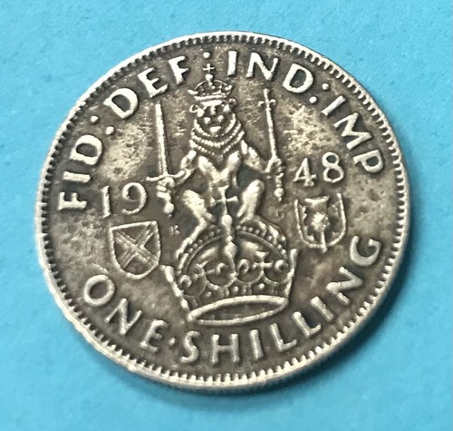 1948 ONE SHILLING GEORGIVS VI D GREAT BRITAIN COIN. | eBay