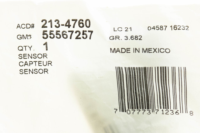 GM Oem-map Manifold Absolute Pressure Sensor 55567257 for sale online ...