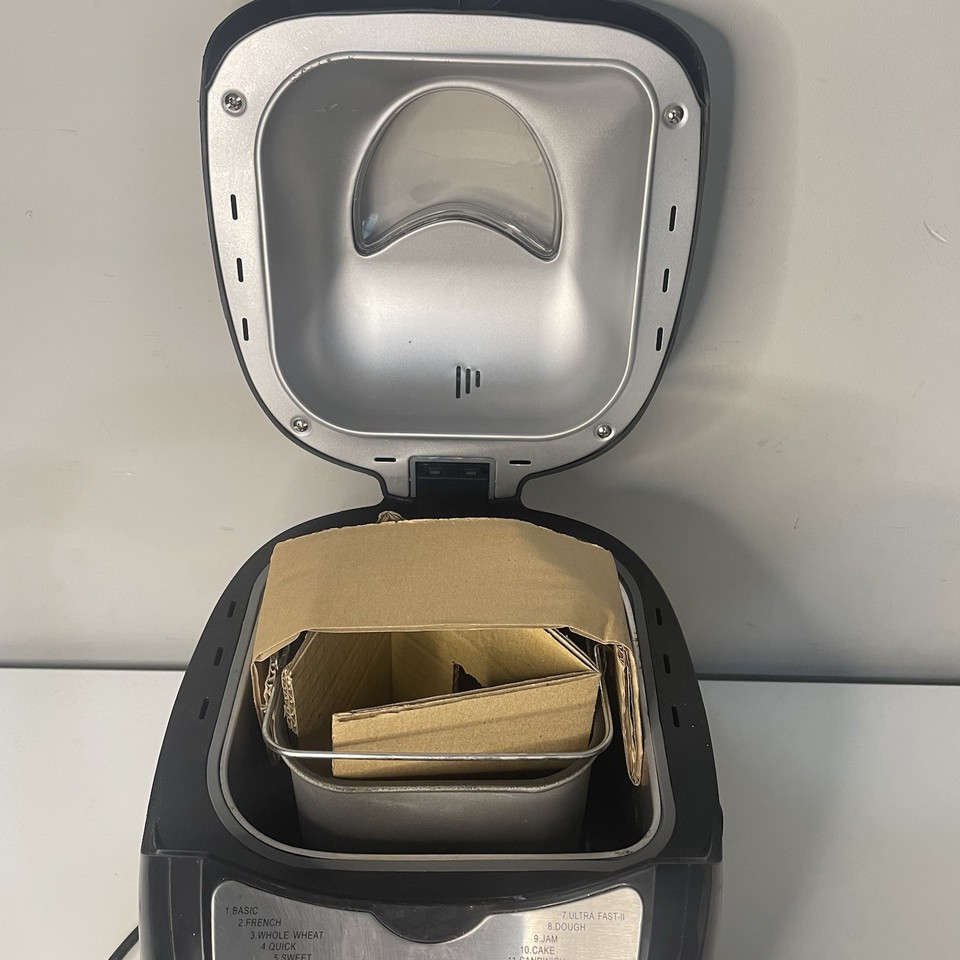 Cookworks Signature Stainless Steel Bread Maker Model XBM1129S | eBay UK