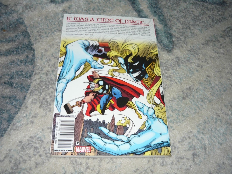 MIGHTY THOR#1 ~ TPB ~ WALTER SIMONSON ~ HIGH GRADE 2013 | eBay