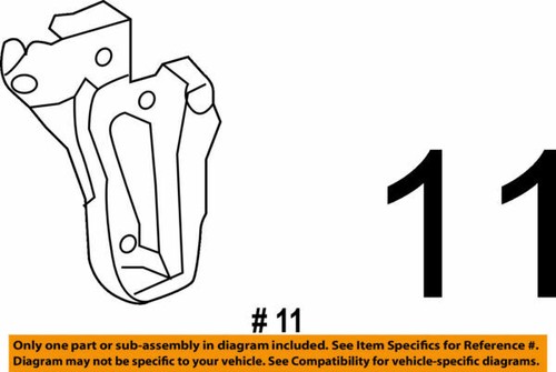 51096-52010 Toyota Hook sub-assy, transport, rear lh 5109652010, New ...