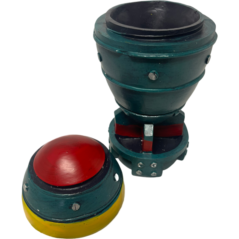 Mini Nuke Bomb Storage Box Retro Resin Art Crafts Decor for Home ...