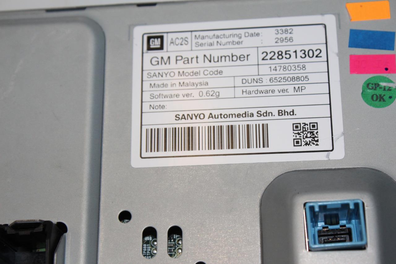 2013-2015 Chevy Cruze Radio Face CD Mechanism Player 95166368 Re# | OE ...