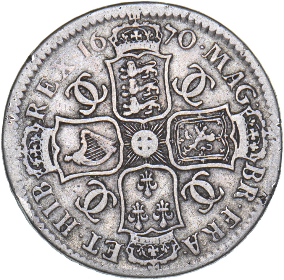 1670 Halfcrown - Charles II British Silver Coin | eBay