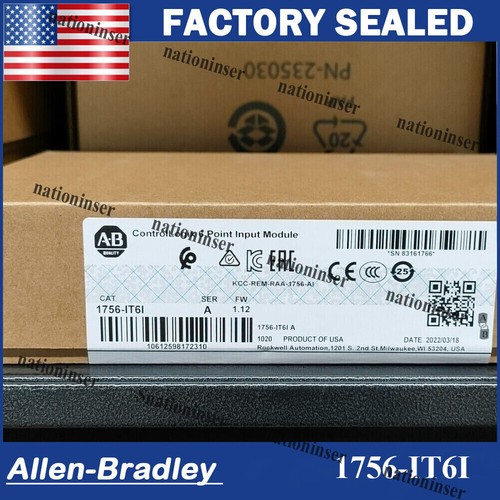 Allen Bradley 1756-IT6I / A ControlLogix 6 Point Isolated Input Module ...