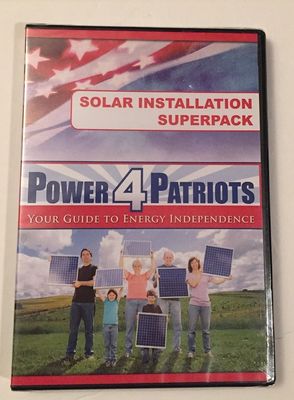 Power 4 Patriots Guide To Energy Independence DVD Solar Installation ...