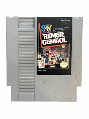 MTV Remote Control (Nintendo Nes, 1990) Tested Authentic 87855000324 | eBay