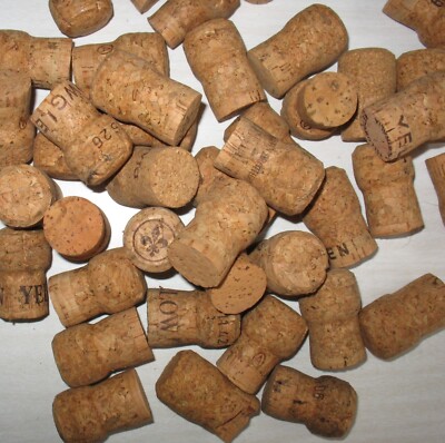 Cork Tops x38pcs Lot Natural Cork Bottle Caps Stoppers Project Crafts ...