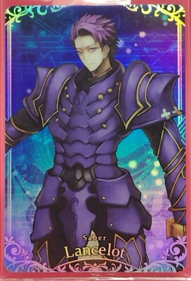 Lancelot Fate Grand Order FGO Wafer Card SP 02 Saber Bandai Japanese ...