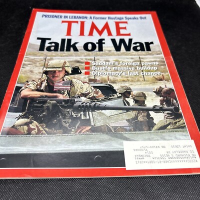 Time Magazine August 27, 1990 Talk Of War | eBay