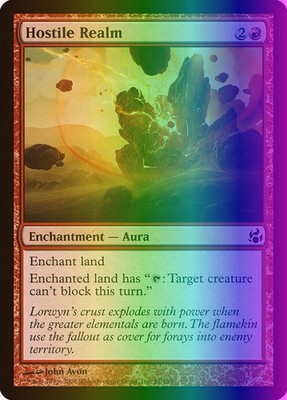 MTG Magic the Gathering Hostile Realm (91/153) Morningtide MP FOIL | eBay