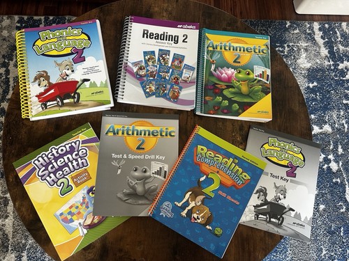 Abeka Grade Homeschool Teachers Parents Answer Key 2nd Edition Arithmetic | eBay