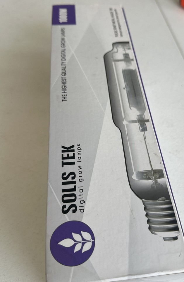 Solis Tek 1000W Metal Halide (Pulse-Start) Digital Lamps QUANTITY 1 New ...