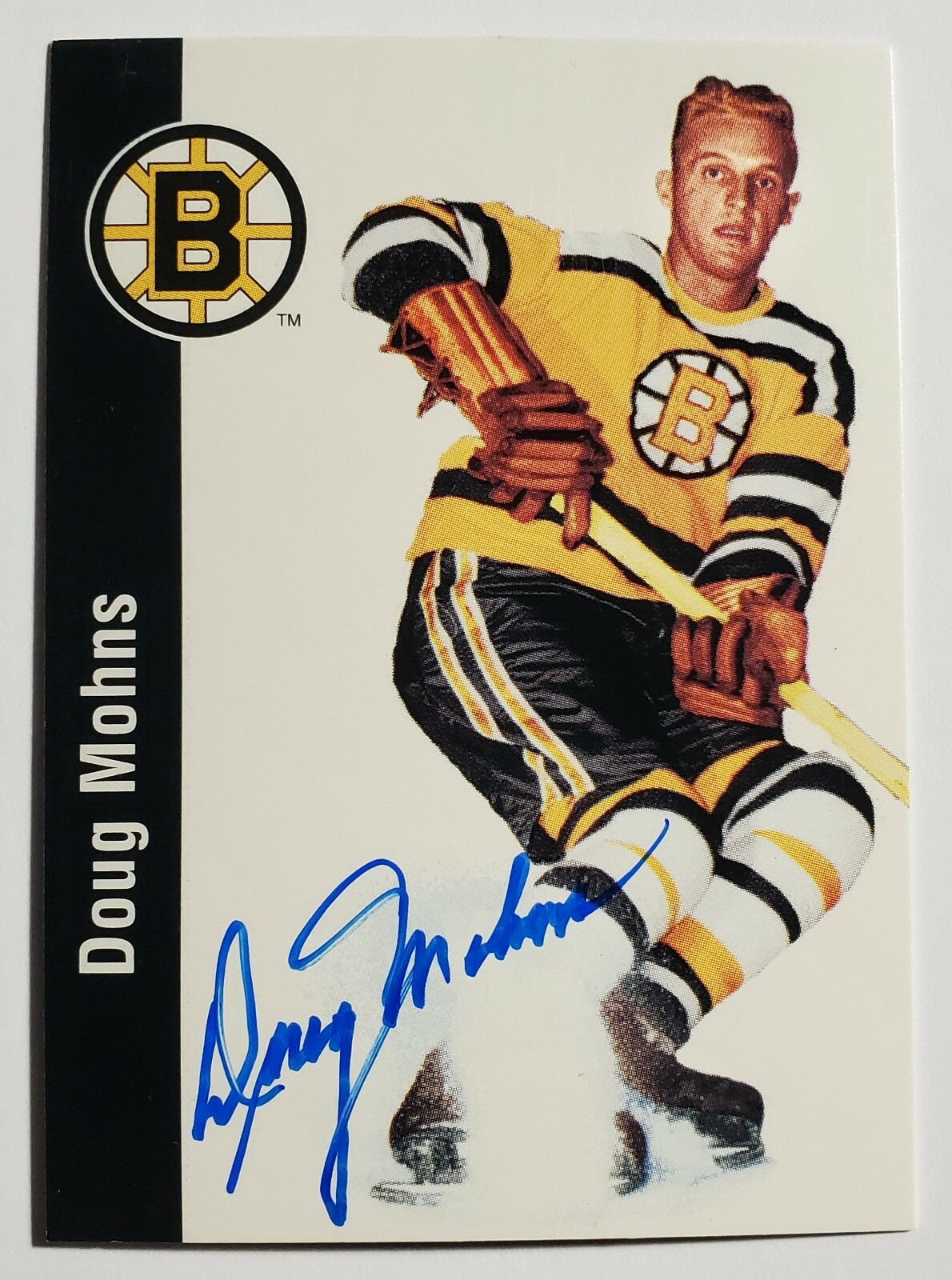 1994 PARKHURST MISSING LINK #18 DOUG MOHNS AUTOGRAPHED-NM-SIGNED ...