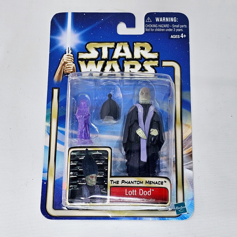 #51 LOTT DOD Neimoidian Senator 3.75" Figure STAR WARS The Phantom ...