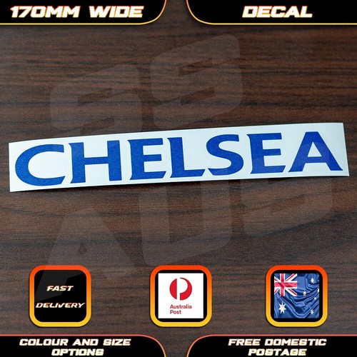 Chelsea EPL Style Sticker Decal Bumper Car Sport Soccer Football Laptop ...