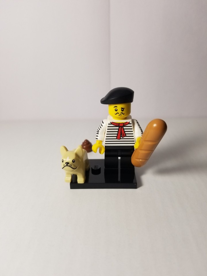 Lego Minifigures Series 17 Gourmet Chef and Connoisseur with French ...