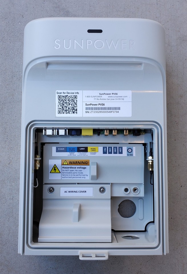 Sunpower PV Supervisor 6 PVS6 Brand NEW IN THE BOX | eBay